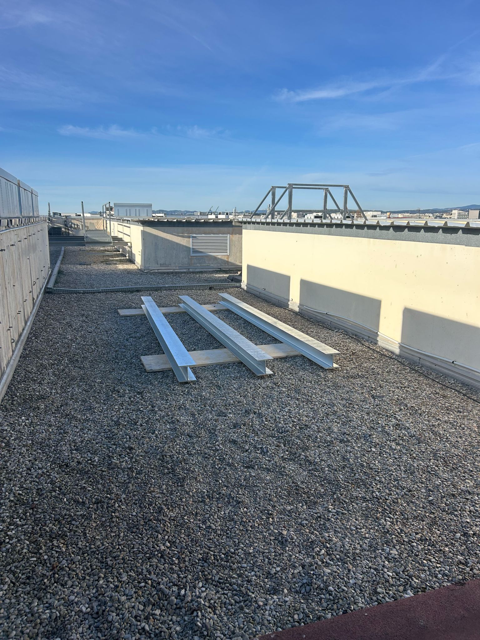 Réalisation de la structure de renfort pour l’installation d’une PAC à ...